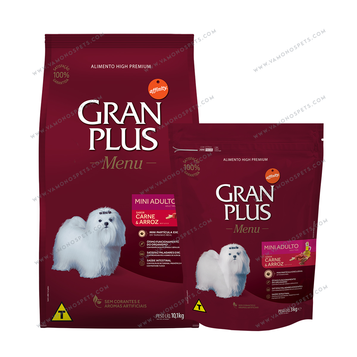 Gran Plus Menu Perro Adulto Mini Carne & Arroz